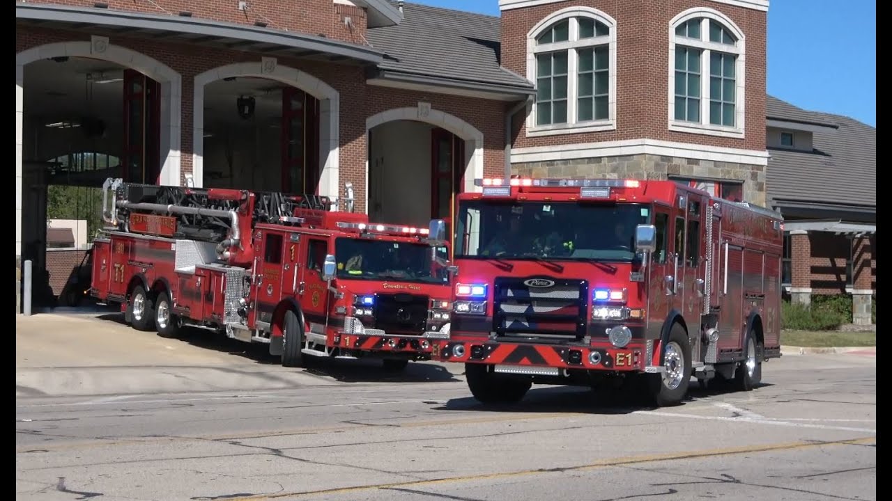 Medic 1, Engine 1, Truck 1 Responding [Grand Prairie Fire Department ...