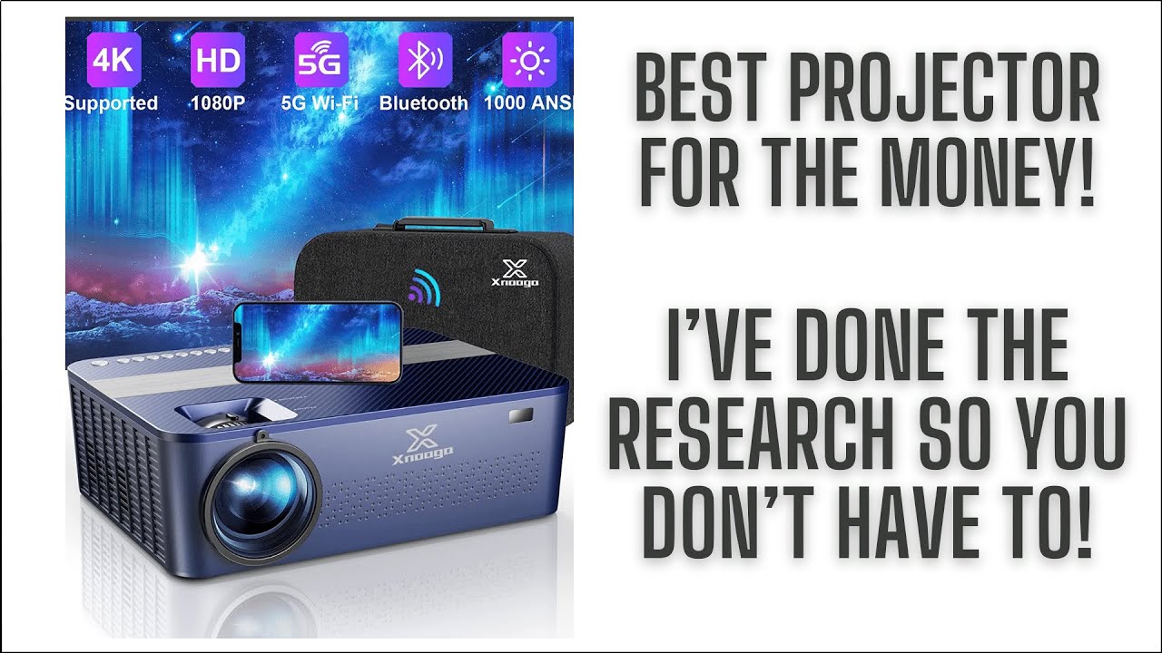 Best Projector on Amazon for the Money! Purchase one Today! - YouTube