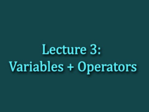 3 PHP Variables+Operators (PHP in pashto) - YouTube