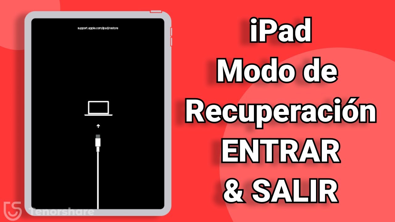 Poner y Salir Modo Recuperación iPad en Agosto 2024: 3 Formas Gratuitas ...