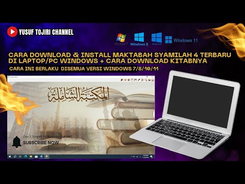 Cara Download & Install Maktabah Syamilah 4 Terbaru di Laptop/PC Windows + Cara Download Kitabnya