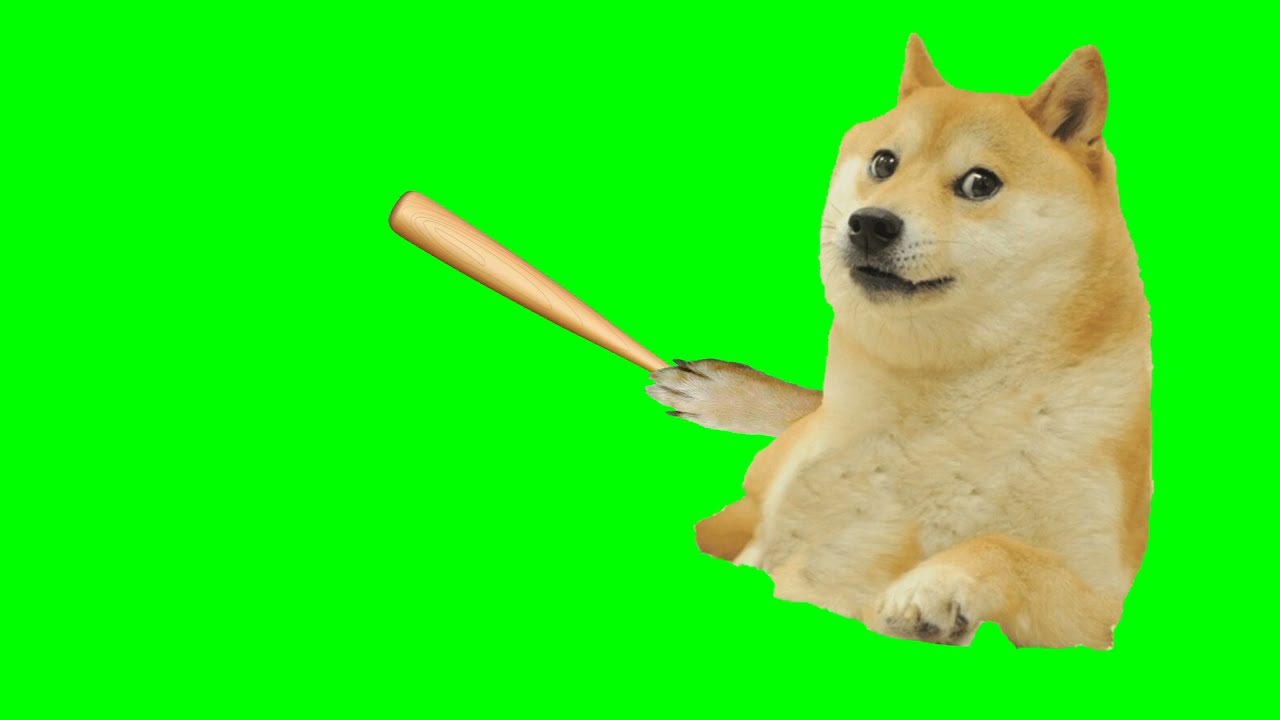 Doge Bonk Green Screen || Bonking Doge Green Screen - YouTube