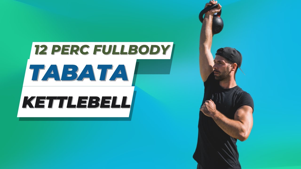 KETTLEBELL TABATA WORKOUT I 12 MIN I 40/20 I FULLBODY I VIMFIT - YouTube