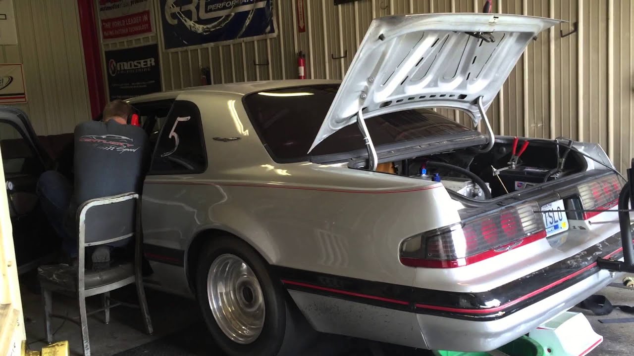 5ptslo 87 thunderbird 347" SBF, blow thru, GT55-88 turbo, 28psi pull ...