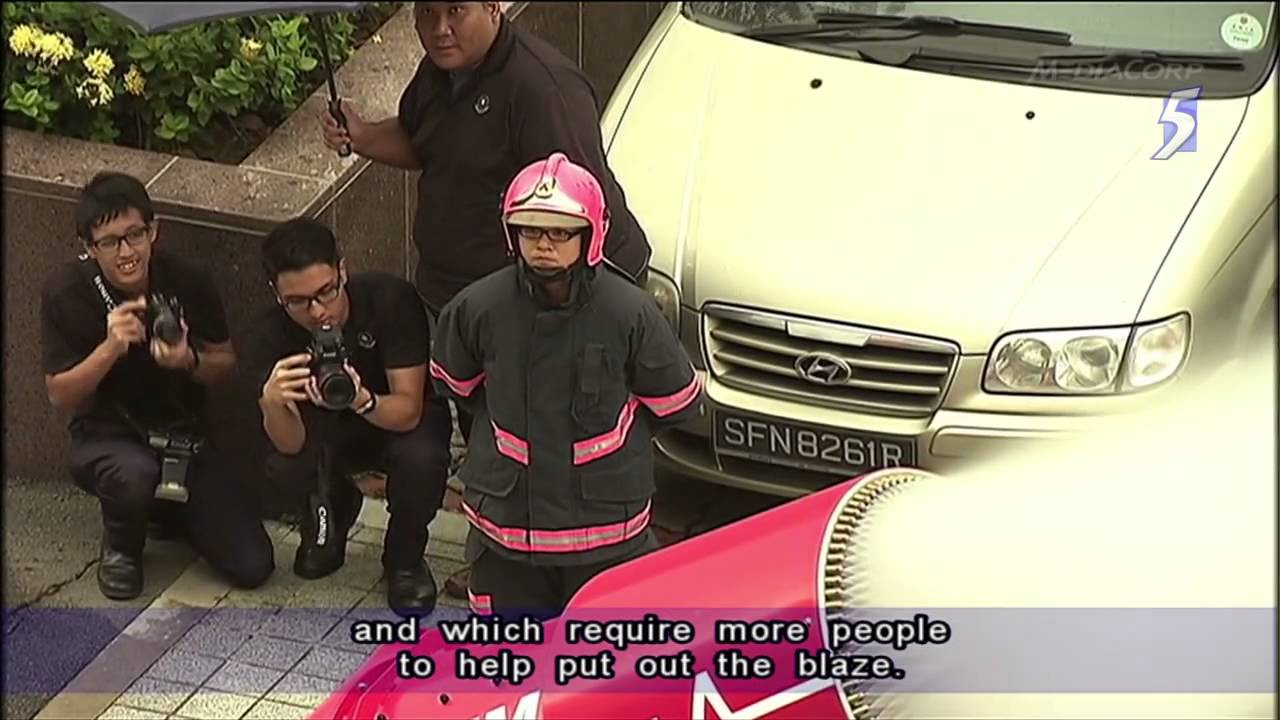 Unmanned fire fighting machines to lend SCDF officers a helping hand ...