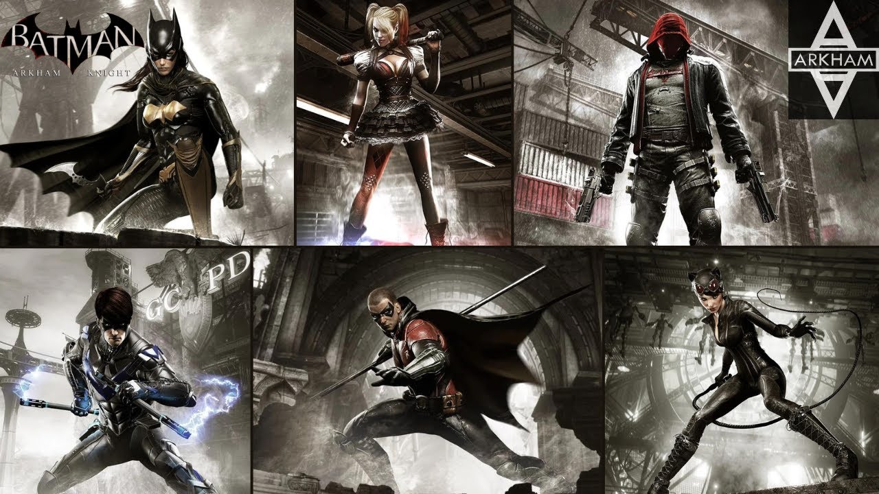 Batman Arkham Knight - Arkham Episodes DLC (ALL Episodes) - YouTube