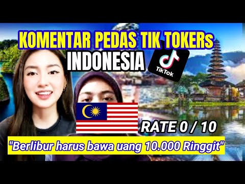 intan nurliana Malaysia dapat komentar pedas dari tiktok er Indonesia