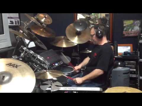 Rick Stojak's electronic / acoustic hybrid drum solo 2 - YouTube