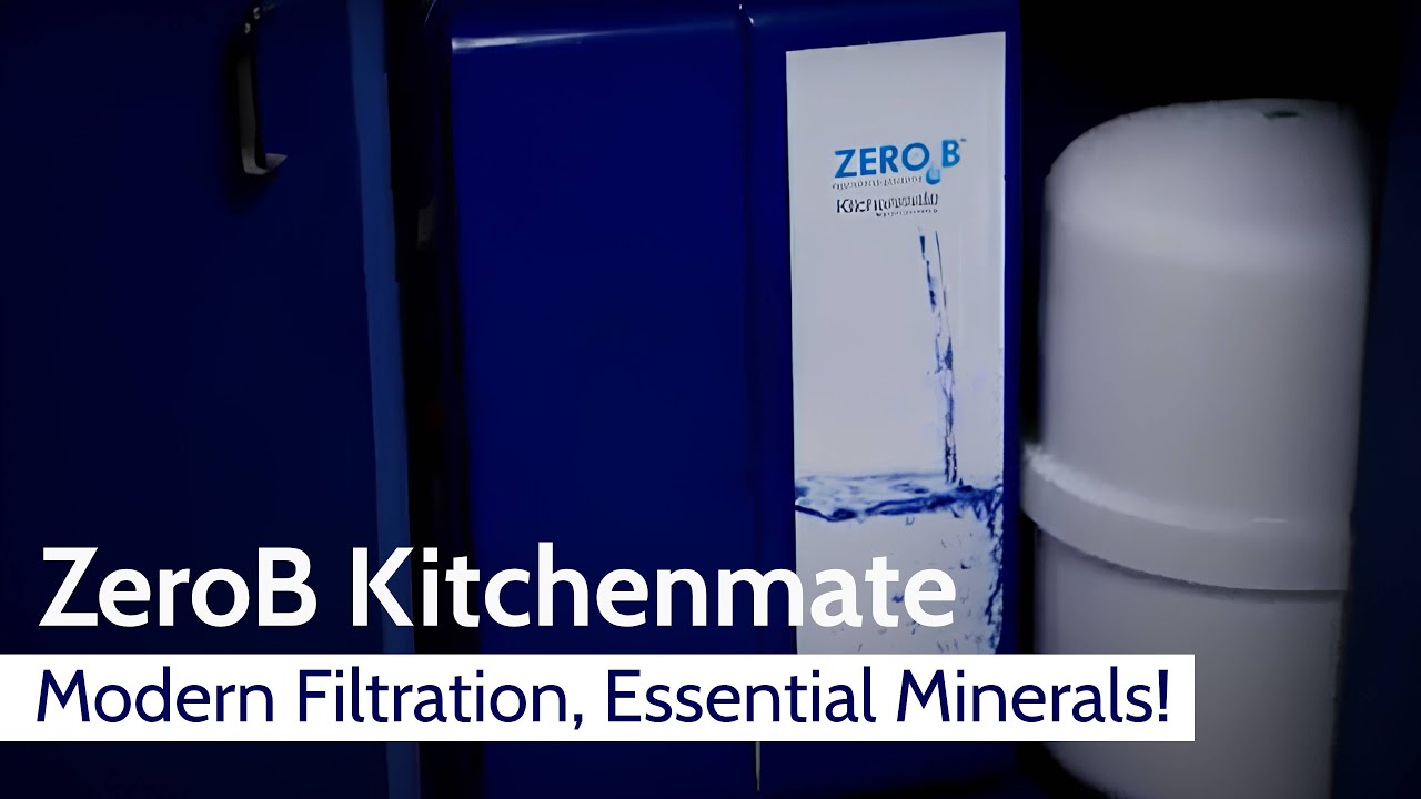 ZeroB Kitchenmate | Under the counter RO water purifier| ZeroB by Ion Exchange - YouTube