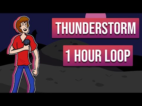 Friday Night Funkin' VS. Shaggy - Thunderstorm | 1 hour loop