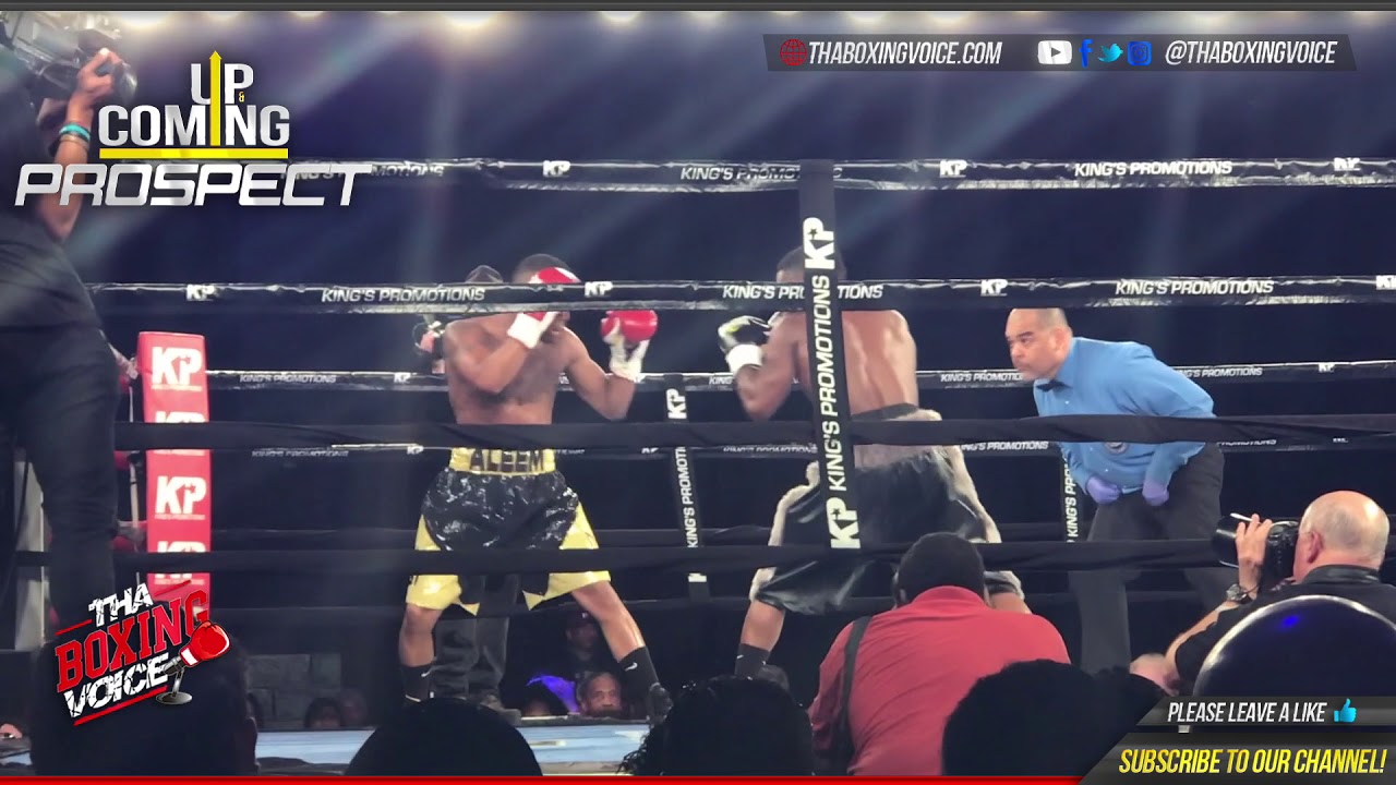 Marcus Bates vs Raeese Aleem Full Fight - YouTube