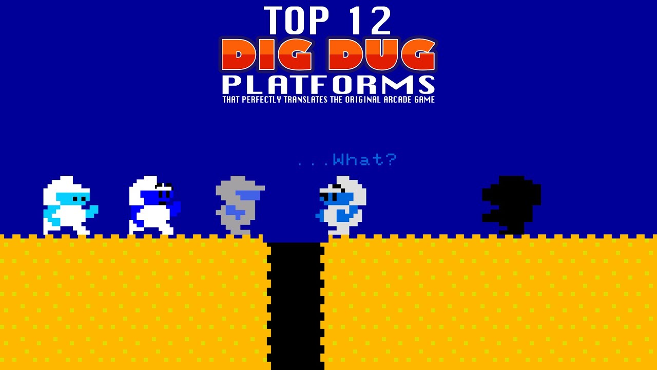 Top 12 Dig Dug Platforms that Perfectly Translate the Original Arcade ...