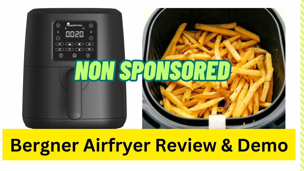 Bergner Air fryer Honest Review and Demo | Non-Sponsored | Bergner ...