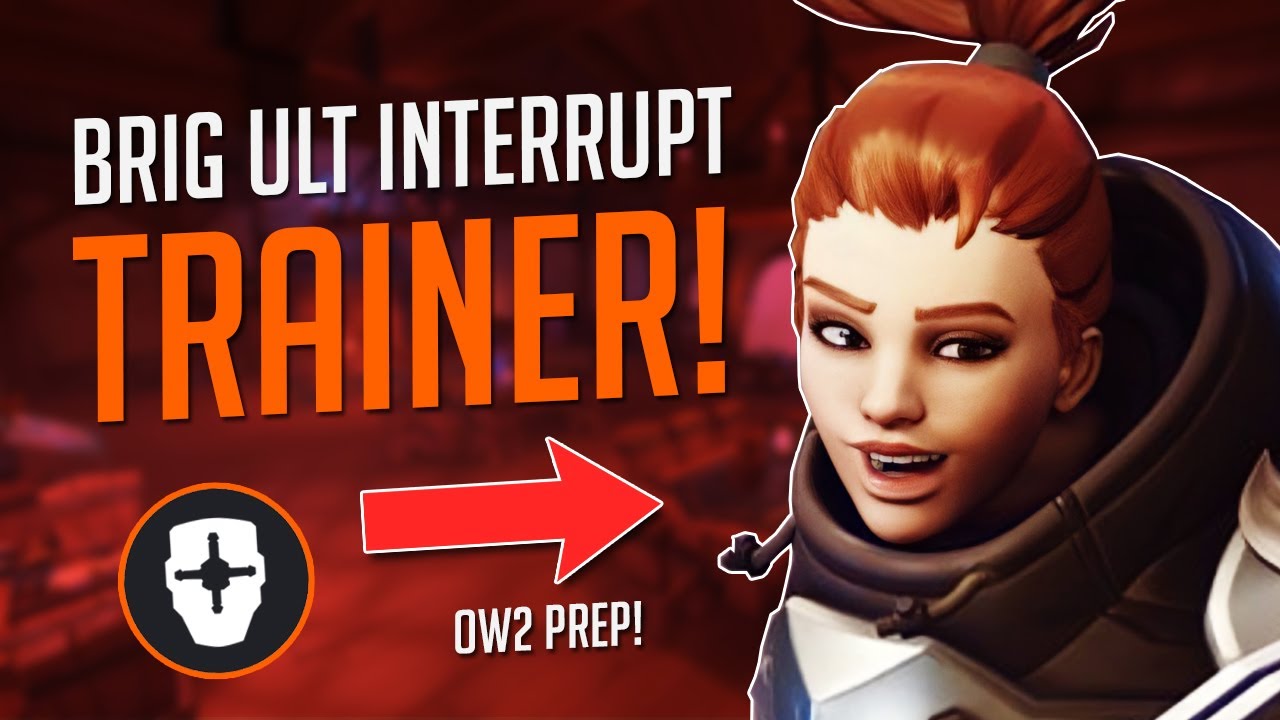 BRIGITTE ULT INTERRUPT TRAINER GAME MODE! OVERWATCH 2 CONSOLE PREP ...