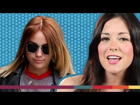 Miley Cyrus' NEW Auburn Ombre Hair Style!