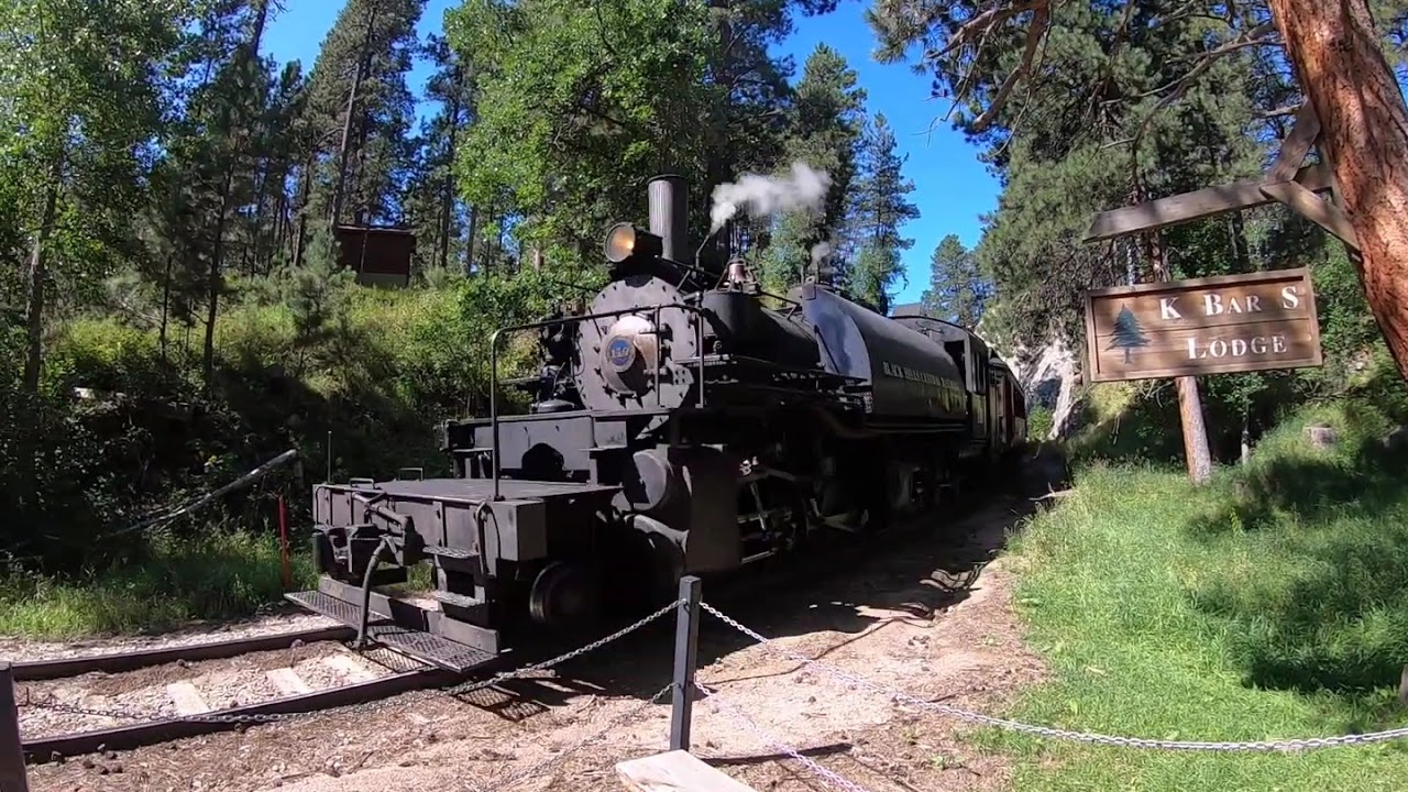 1880 Train in Keystone, South Dakota - YouTube