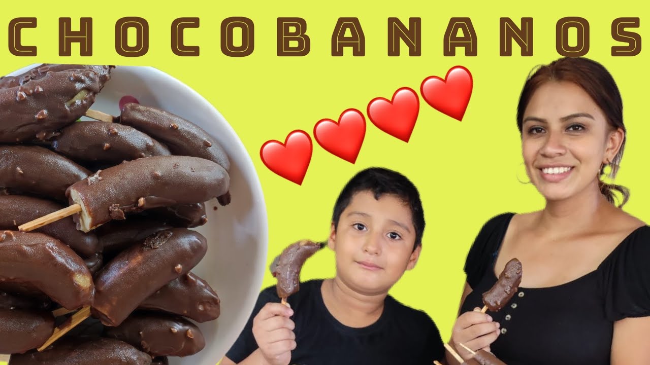 CHOCOBANANOS /// COMO hacer CHOCOBANANOS perfectos al estilo ...