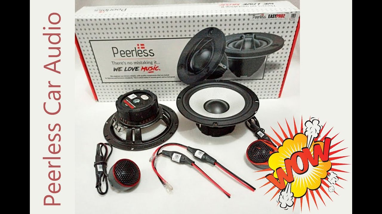 Unboxing speaker split PEERLESS easy pro 2 by Cello - YouTube