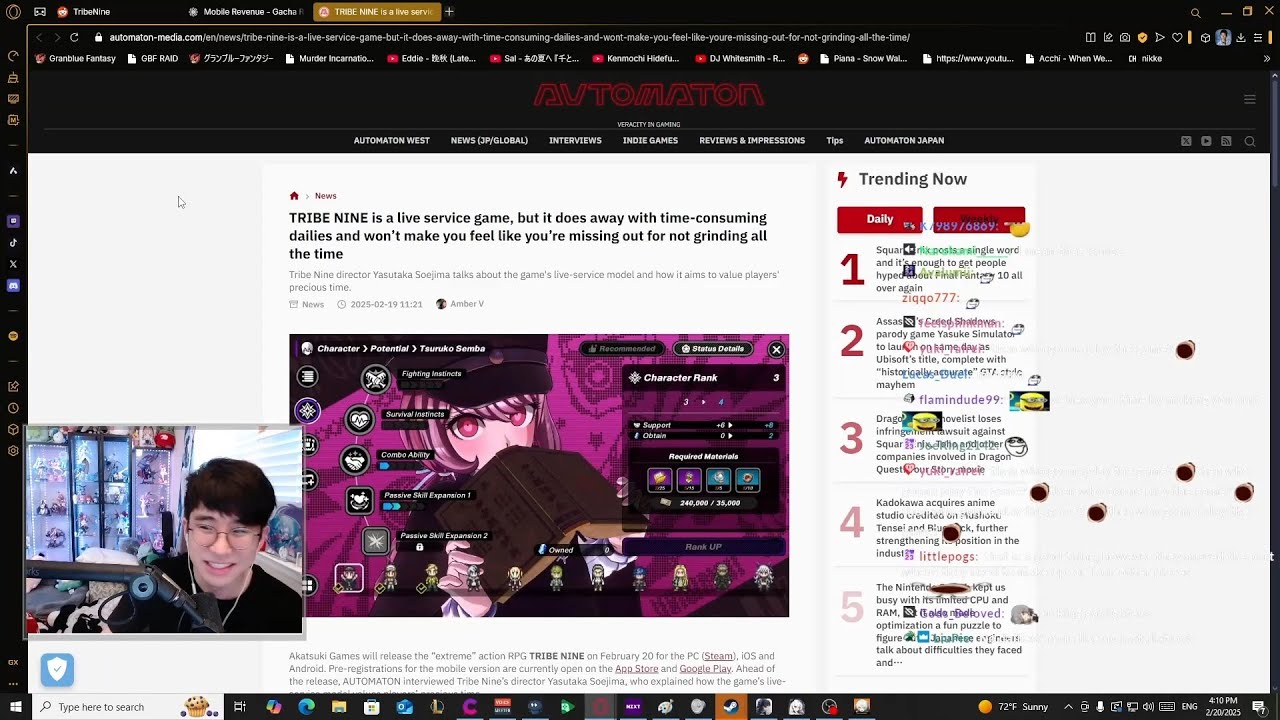 What are Tribe Nine devs cooking? No other way to get pull currency ...