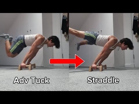 Adv Tuck to Straddle Planche (My Experience) - YouTube