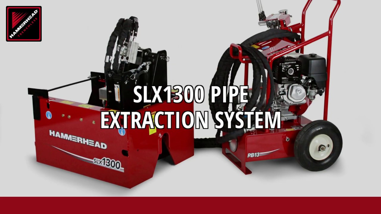 Introducing the SLX1300 Trenchless Pipe Extraction System for Steel ...