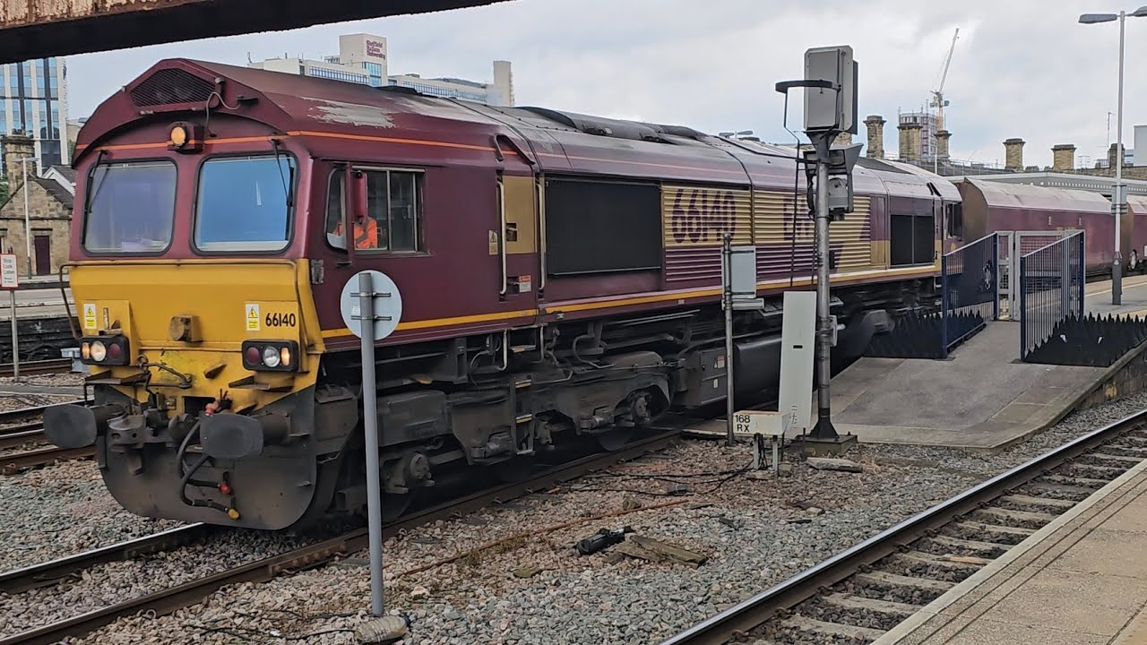 EWS 66140 At Sheffield From Scunthorpe Trent T.C. To Hope (Earles ...