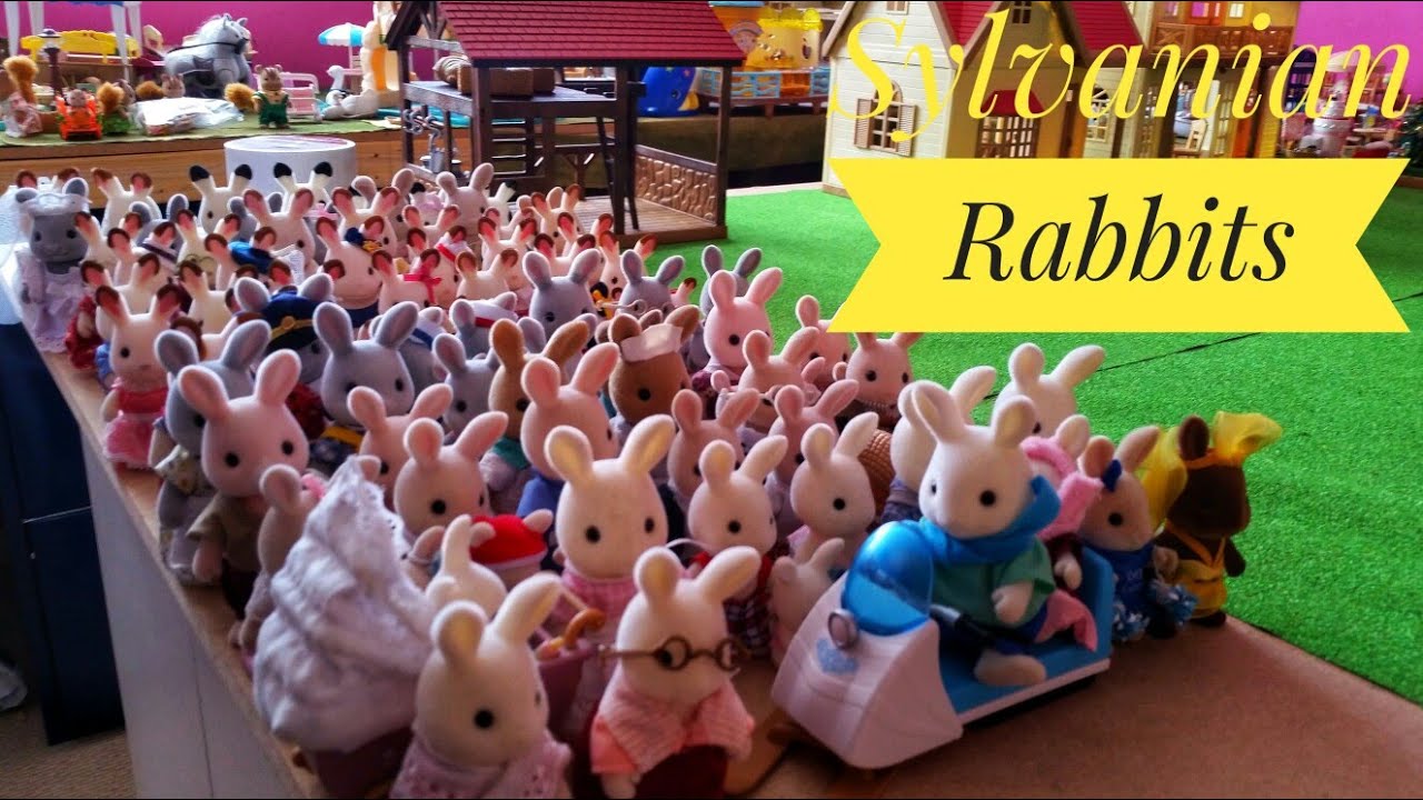 Sylvanian Families Rabbits - YouTube