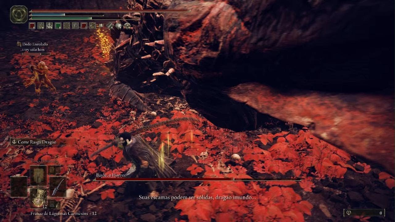 ELDEN RING DLC Bayle boss fight - YouTube