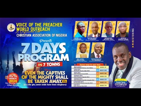7 Days Program in 7 Towns - YouTube