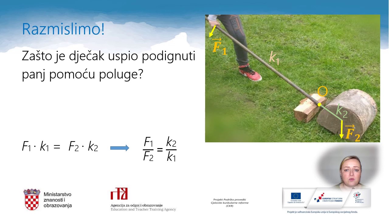 Fizika 7. r. OŠ - Konstruiranje zakonitosti poluge - YouTube