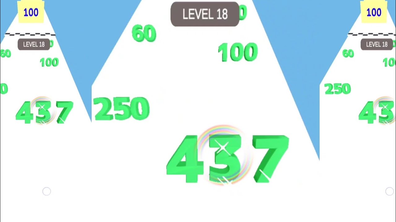 the thought of numbers in run only one collection | number hit rush ...