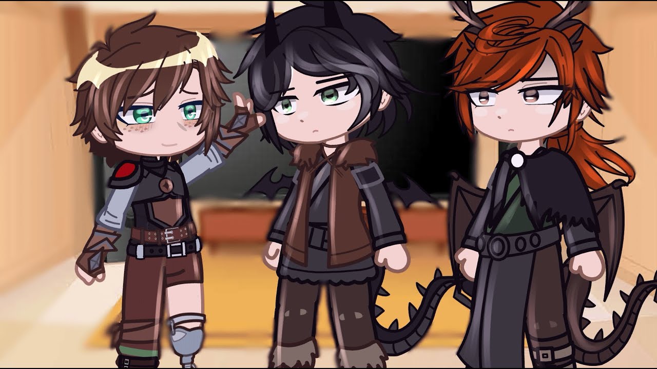 Dragon Riders React To Future || HTTYD || Gacha React - YouTube