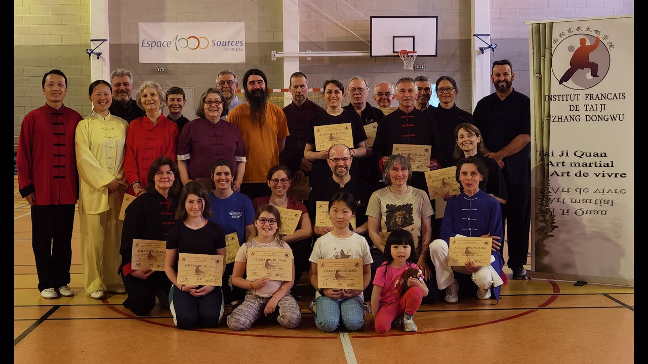 Stage national de Tai Ji Quan style Chen 2023 - YouTube