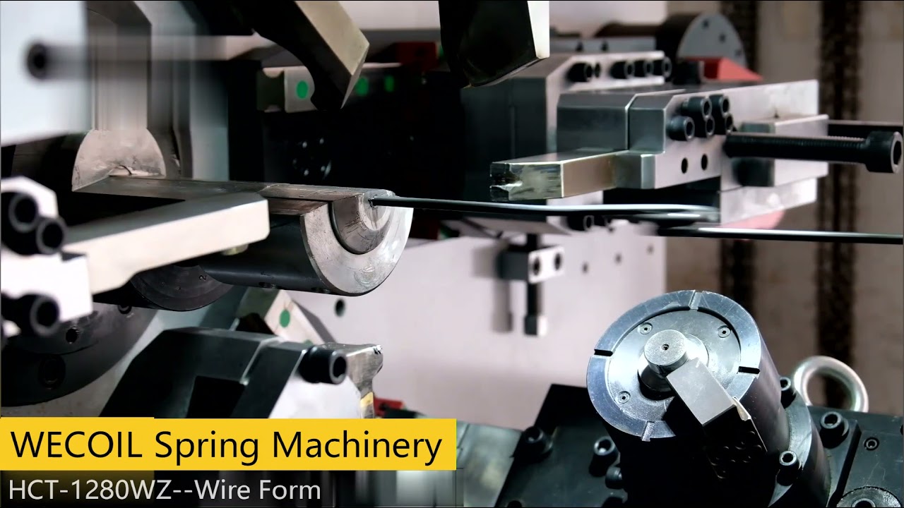Wire froms, wire forming machine, cnc spring machine, spring coiling ...