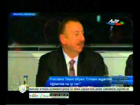 İlham Əliyev “Erməni əsgərinin Ağdamda nə işi var”