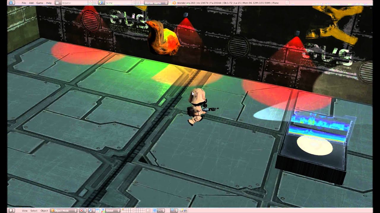 3rd Person Maussteuerung Point&Click Update - Blender 3D Game Engine ...
