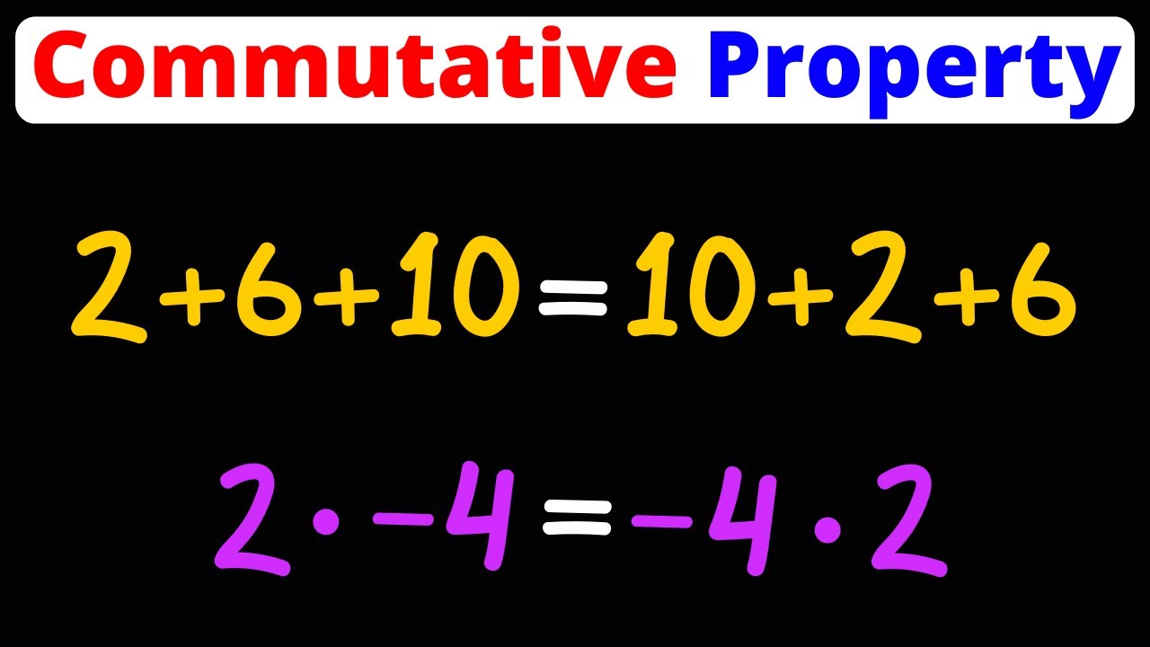 Commutative Property Of Addition And Multiplication Eat Pi YouTube Commutative Property Of Addition And Multiplication Eat Pi YouTube