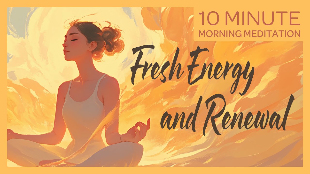 Breathe in Fresh Energy and Renewal | 10-Minute Morning Guided ...