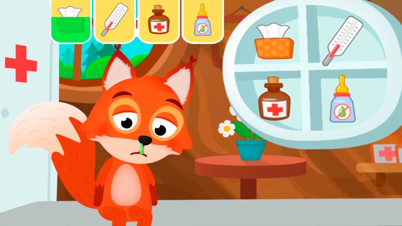 Niños Juegan a Curar a los Animales del Bosque - Juegos para Niños y ...