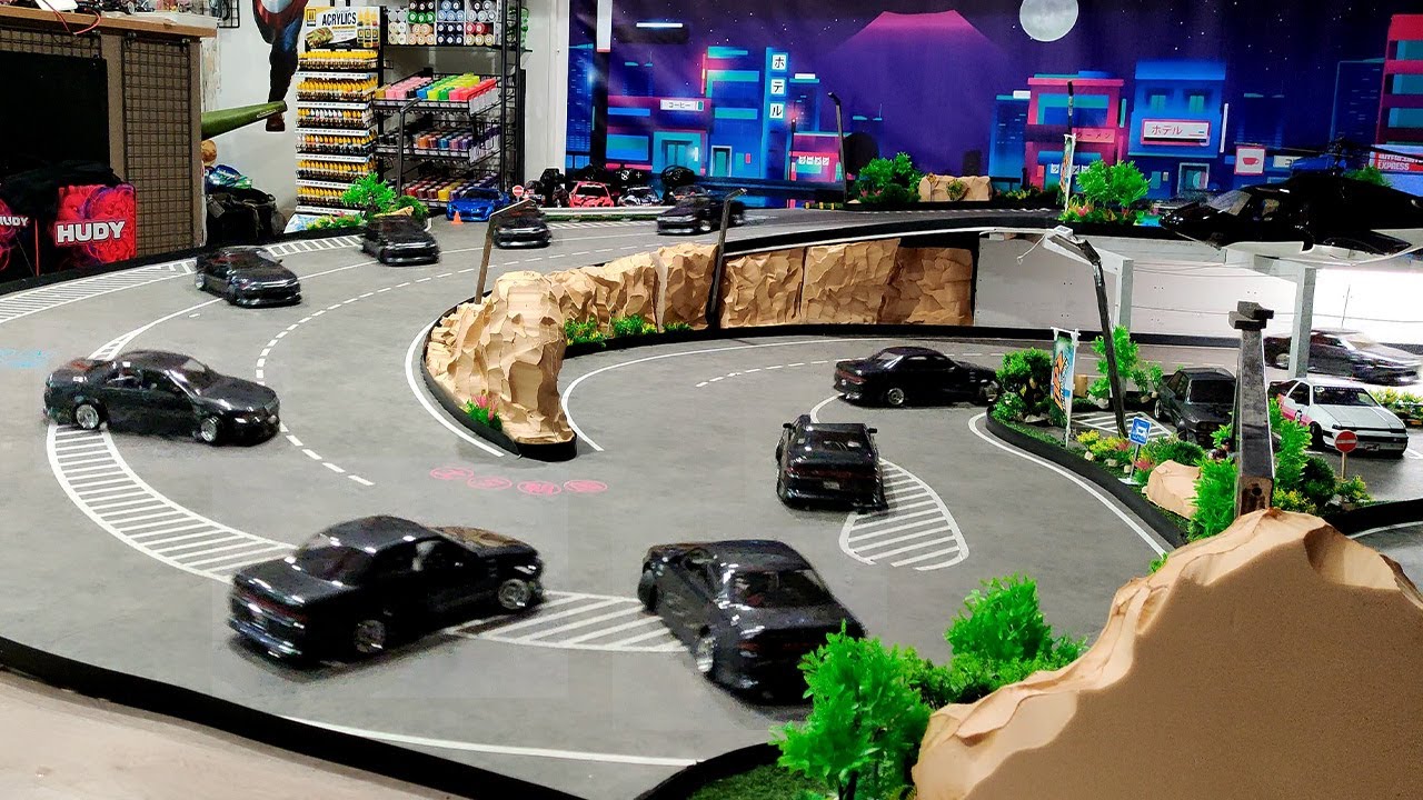 RC Drift Touge chez AJC Modélisme - YouTube