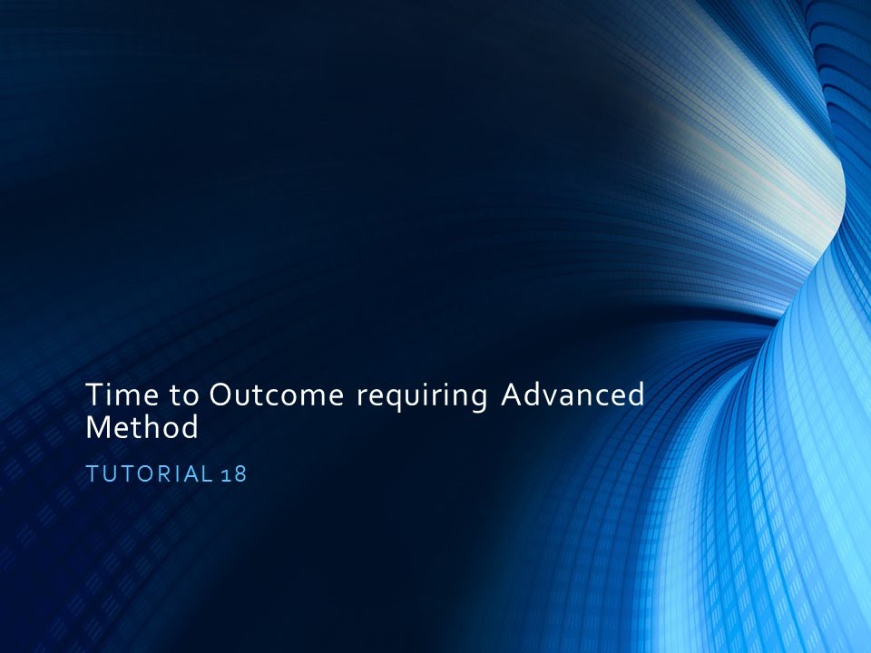 Tutorial 18 An Example requiring Advanced Method TTO - YouTube