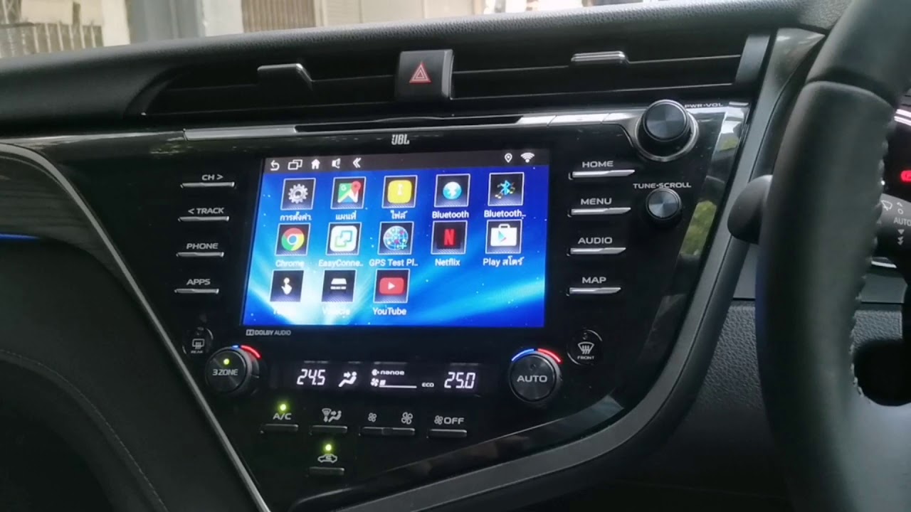 NEW CAMRY 2019.Hybrid เพิ่มระบบAndroid.ร้านPMC 0844644141 - YouTube