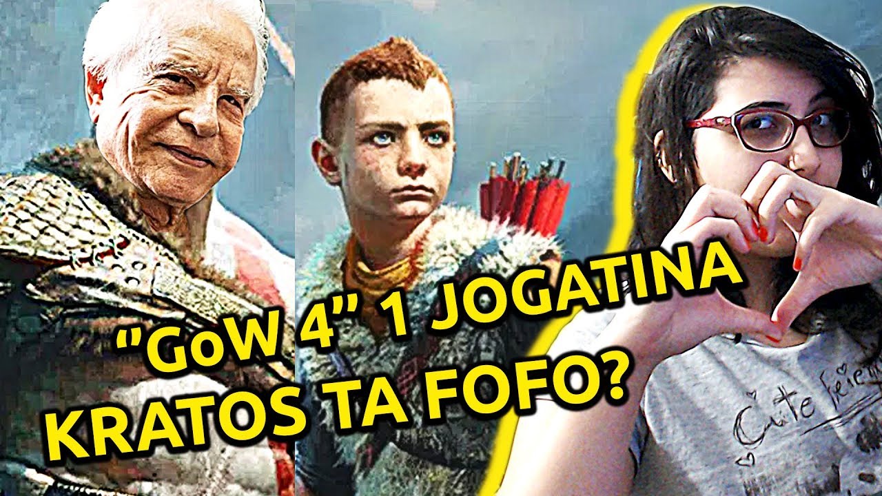 God of War para Ps4! Primeira Jogatina! Kratos Cid Moreira e Fofo ...