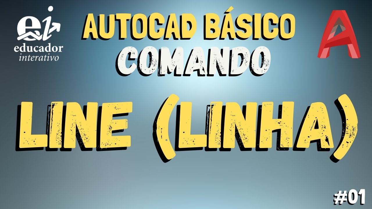 Comando Linha (LINE) - Comandos de Autocad 01 - YouTube