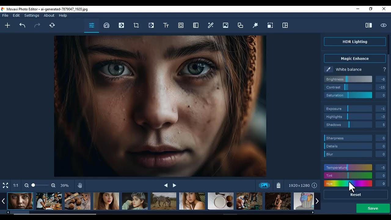 Movavi Photo Editor Tutorial || Basic Picture Editing - YouTube