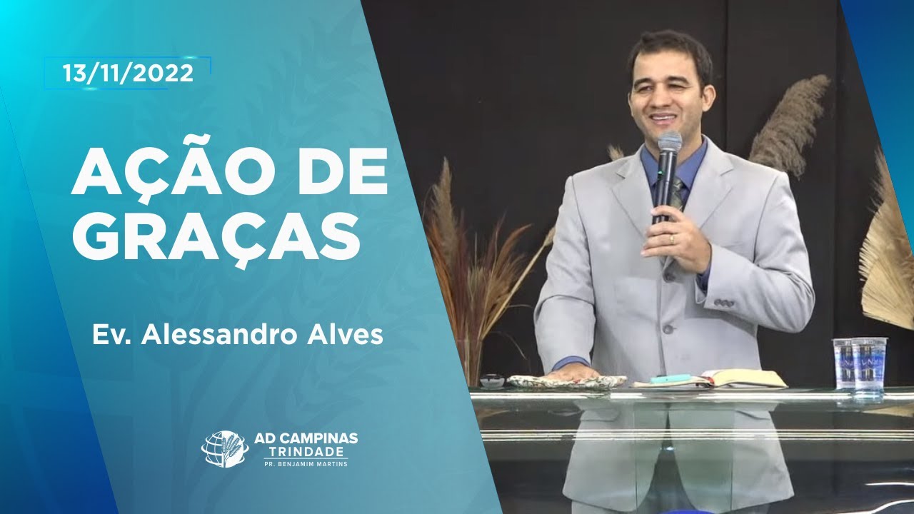 Ação de Graças | Ev. Alessandro Alves - YouTube