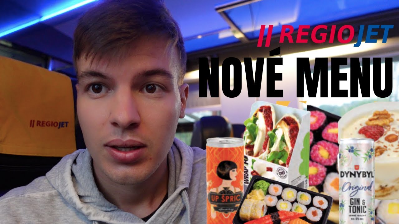 OCHUTNÁVKA NOVÉHO MENU v REGIOJETU! 😲 - YouTube