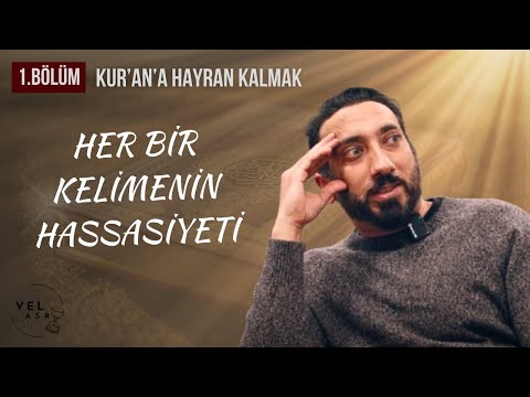 İsa (as)'a Özel Nasihat | Kur'an'a Hayran Kalmak 1. Bölüm - Nouman Ali Khan