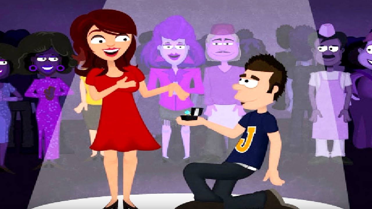 Não é Roblox - A PROPOSTA DE CASAMENTO (The Proposal) - YouTube