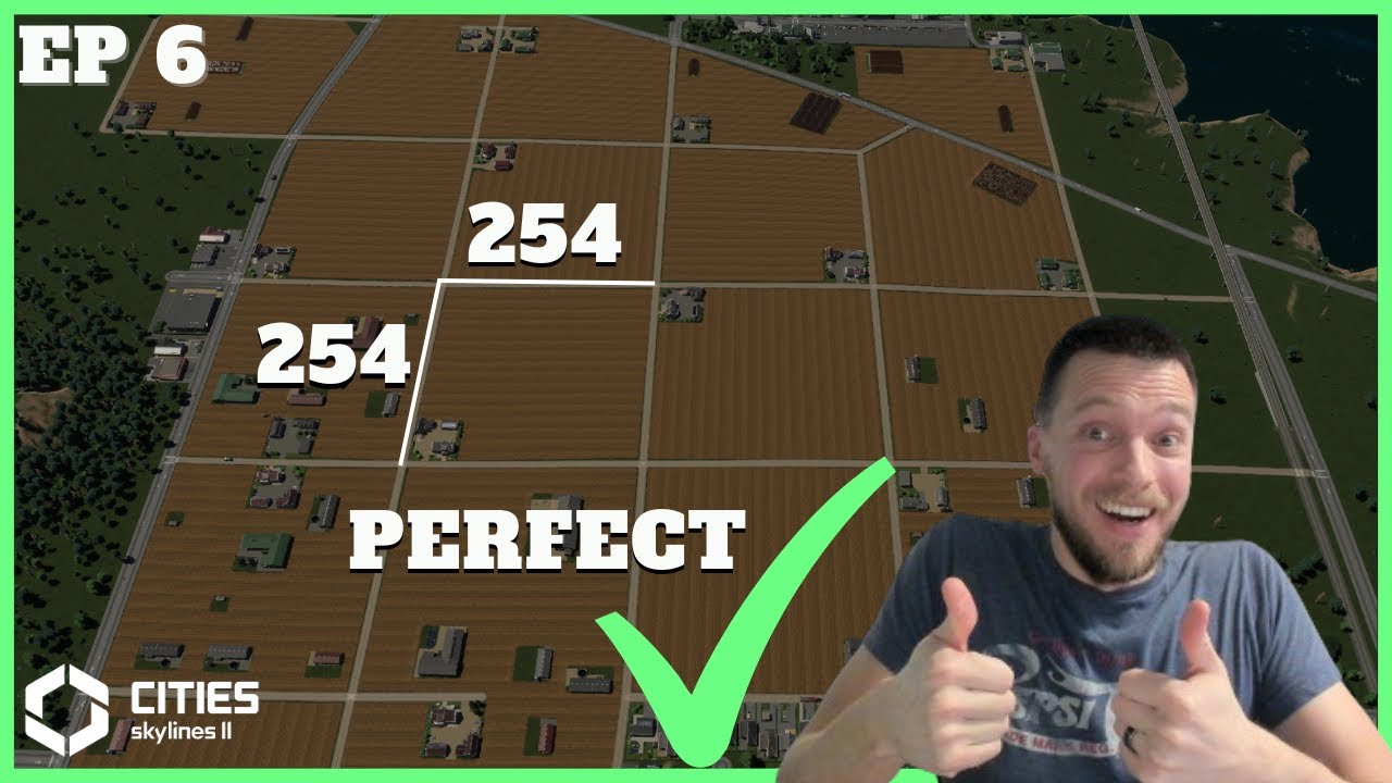 The IDEAL Farming Grid Layout - Cities Skylines 2 - YouTube